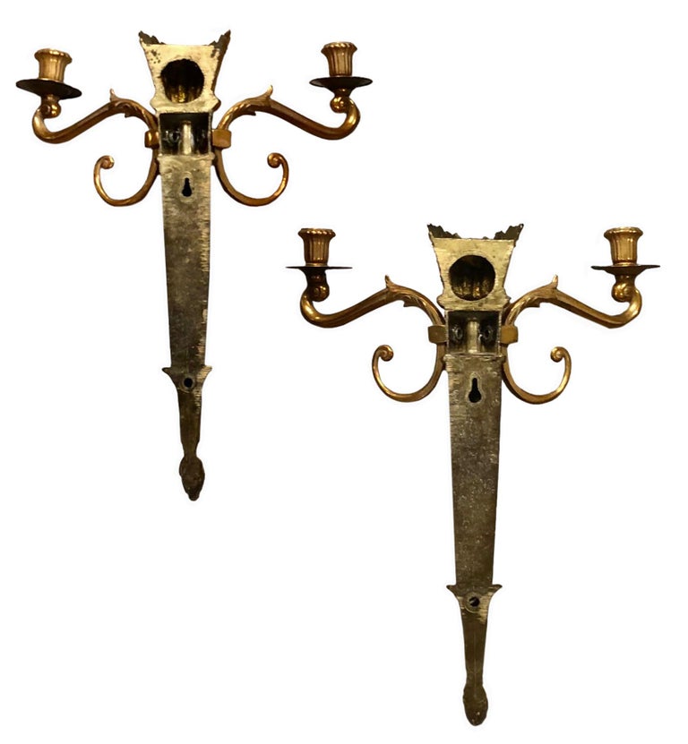 Mid Century Hollywood Regency Sconces For Sale at 1stDibs
