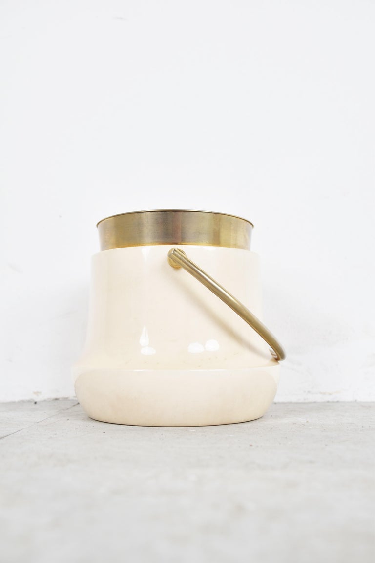 Mid Century Ice Bucket by Aldo Tura, 1960s For Sale at 1stDibs