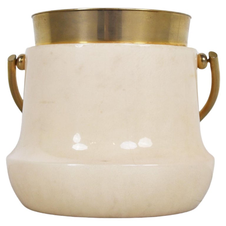 Mid Century Ice Bucket by Aldo Tura, 1960s For Sale at 1stDibs
