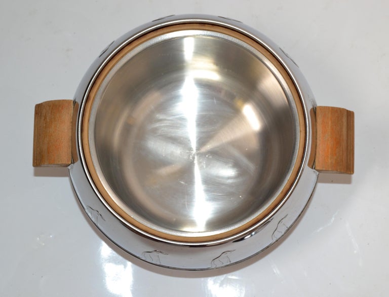 Mid Century Iconic Penguin Ice Bucket West Bend Aluminum Hot Cold ...