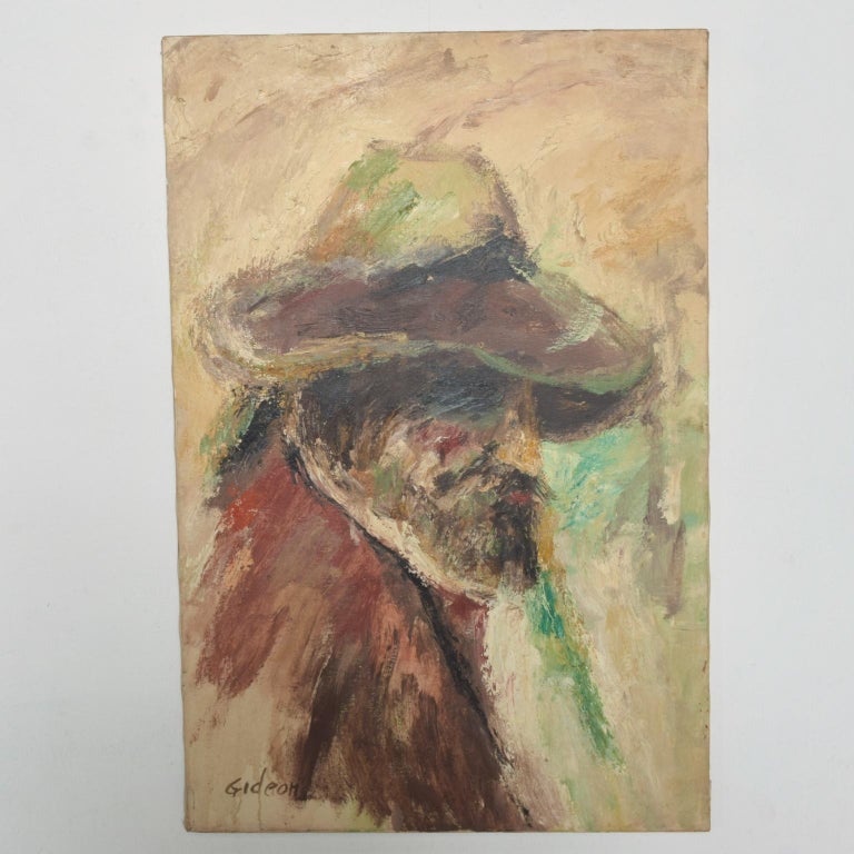 MidCentury Impressionist Elmo GIDEON Original Oil on Canvas Painting ...