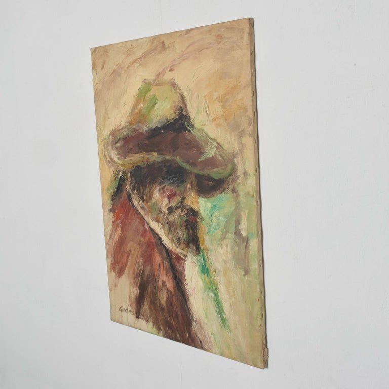 MidCentury Impressionist Elmo GIDEON Original Oil on Canvas Painting ...