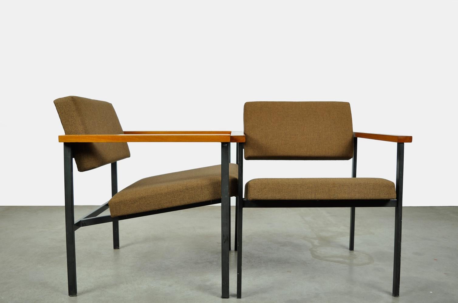Mid-century industrial design armchairs by Marko, 1960s Netherlands For ...