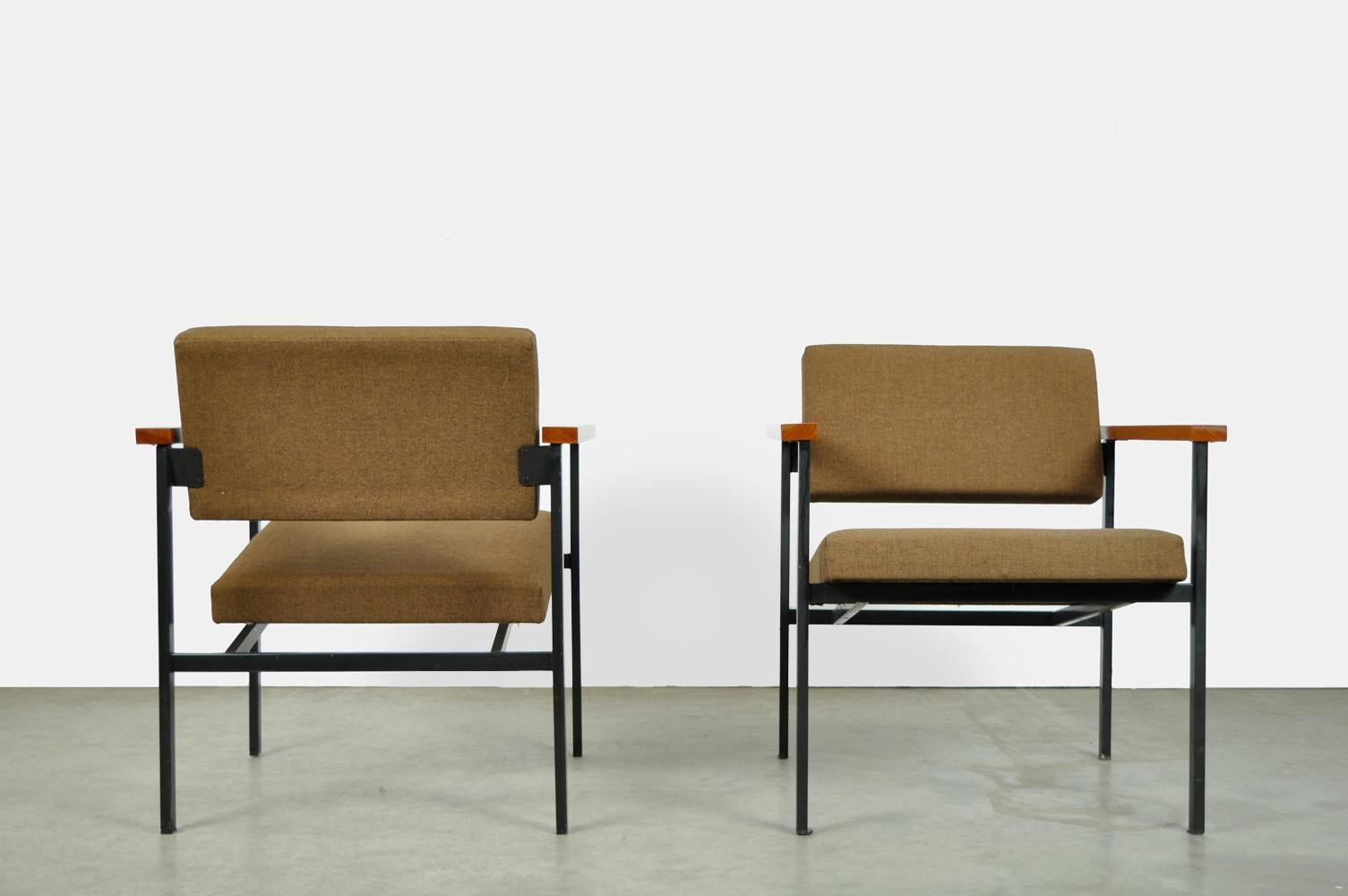 Mid-century industrial design armchairs by Marko, 1960s Netherlands For ...