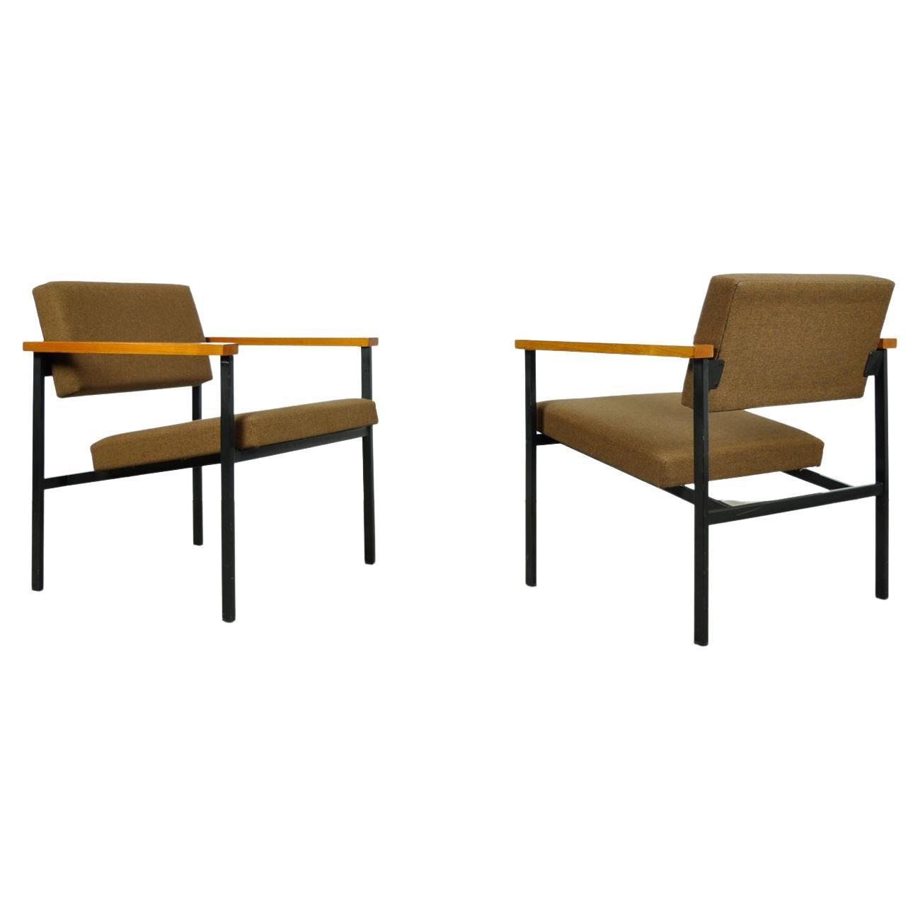 Mid-century industrial design armchairs by Marko, 1960s Netherlands For ...