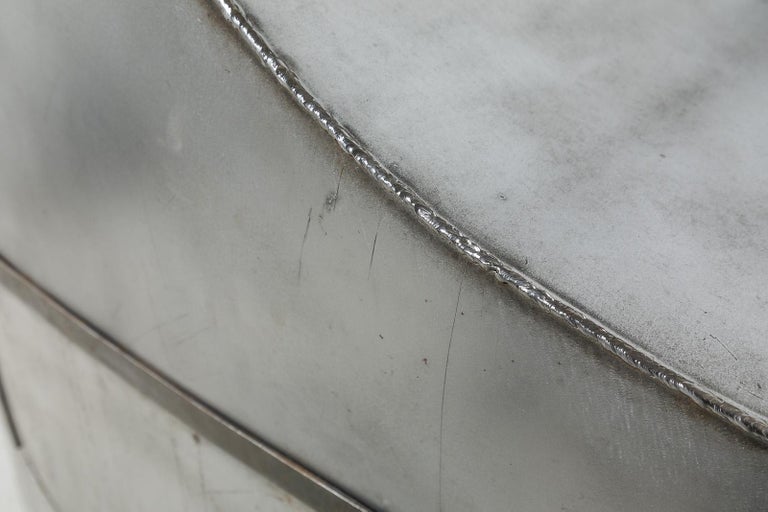 Midcentury Iron Sculptural Fireplace Abstract Form by Imbert, circa ...