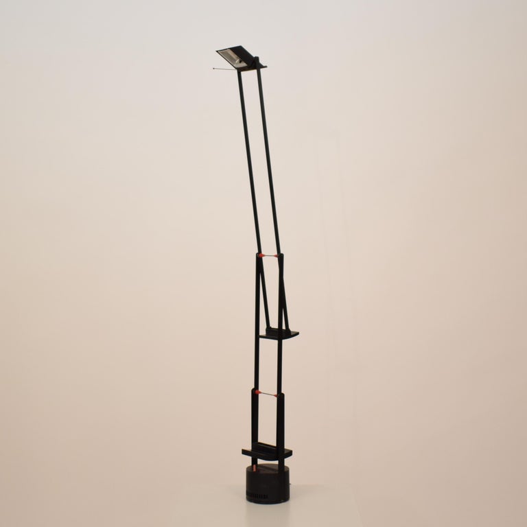 Midcentury Italian Artemide Tizio Classic Table Lamp in Black Richard ...