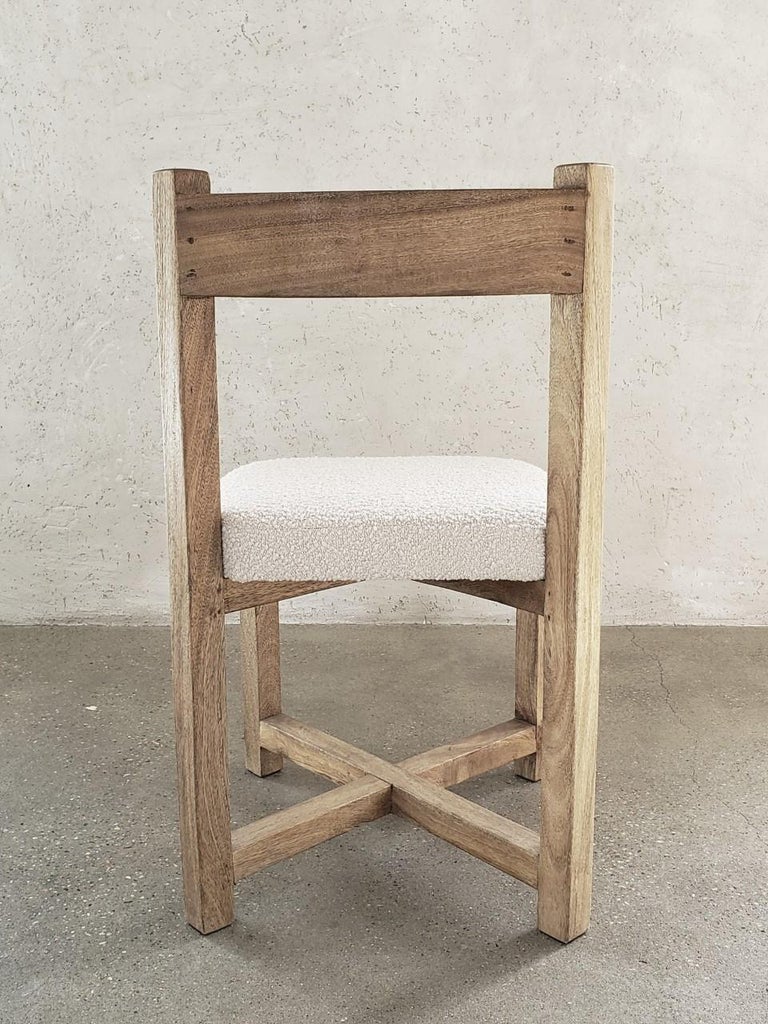 Mid-Century Italian Artisan Hand-Made Dining Chairs, 'Set of 8' at 1stDibs