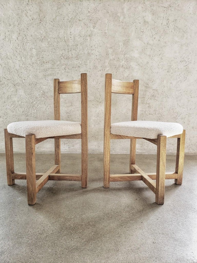 Mid-Century Italian Artisan Hand-Made Dining Chairs, 'Set of 8' at 1stDibs
