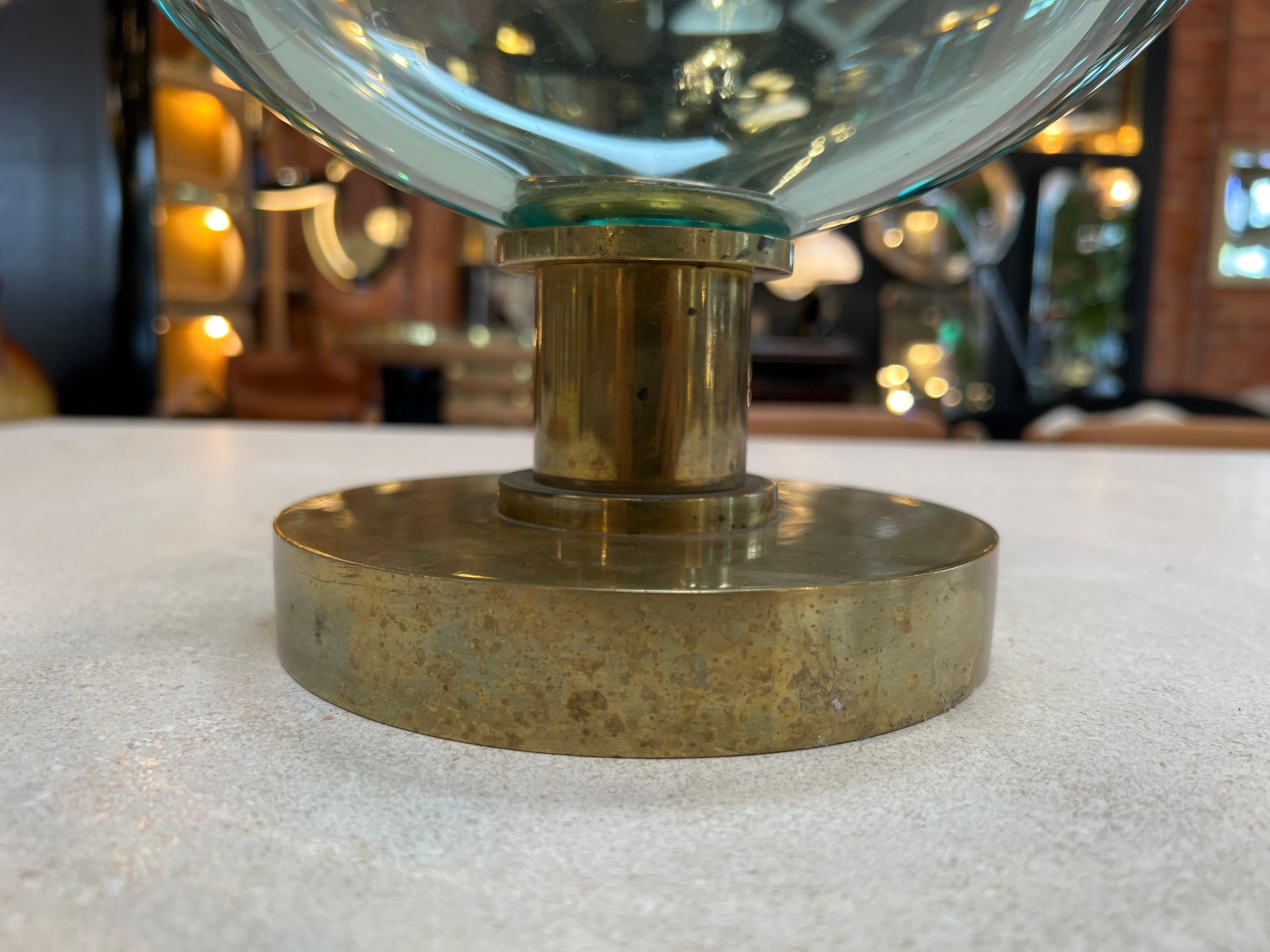 Mid Century Italian Center Bowl by Fontana Arte 1960 For Sale at 1stDibs