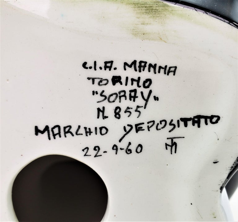 Mid Century Italian Ceramic Marchio Depositato Thai Dancer "Soray ...