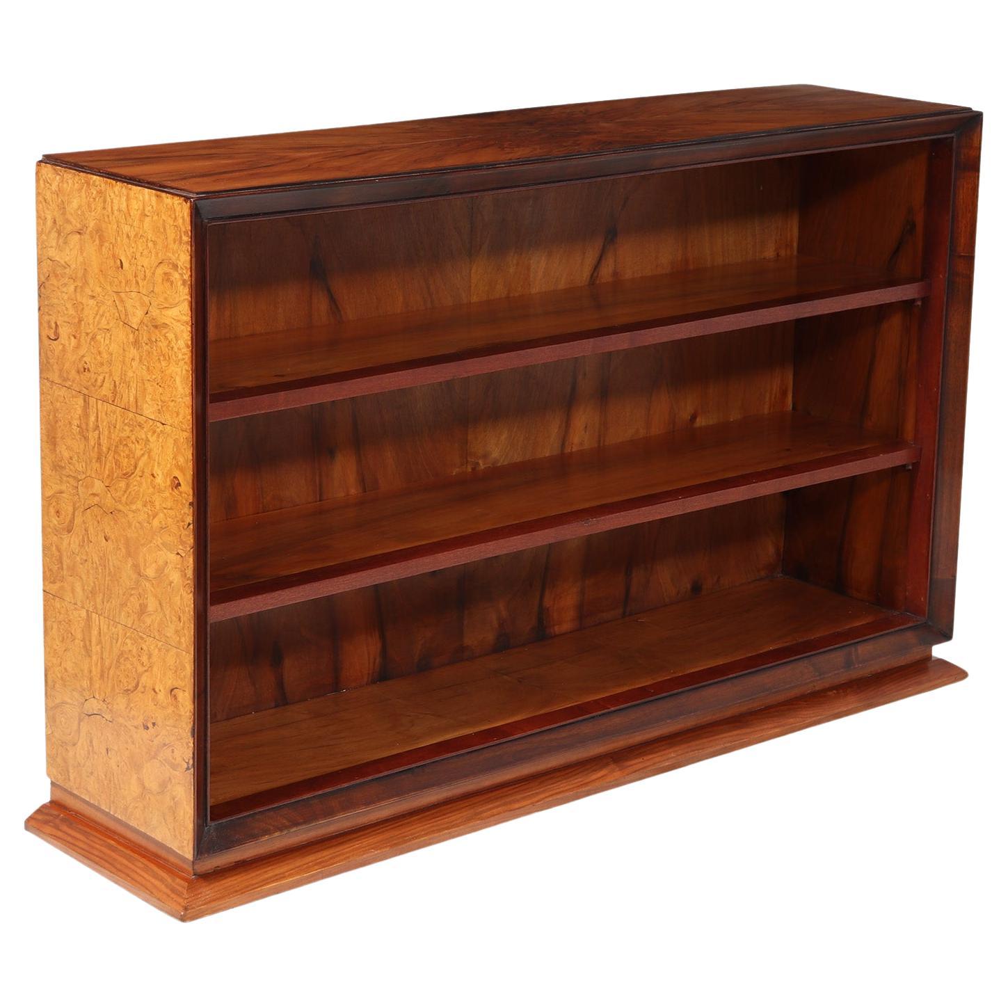 Mid Century Italian Dwarf Bookcase For Sale at 1stDibs