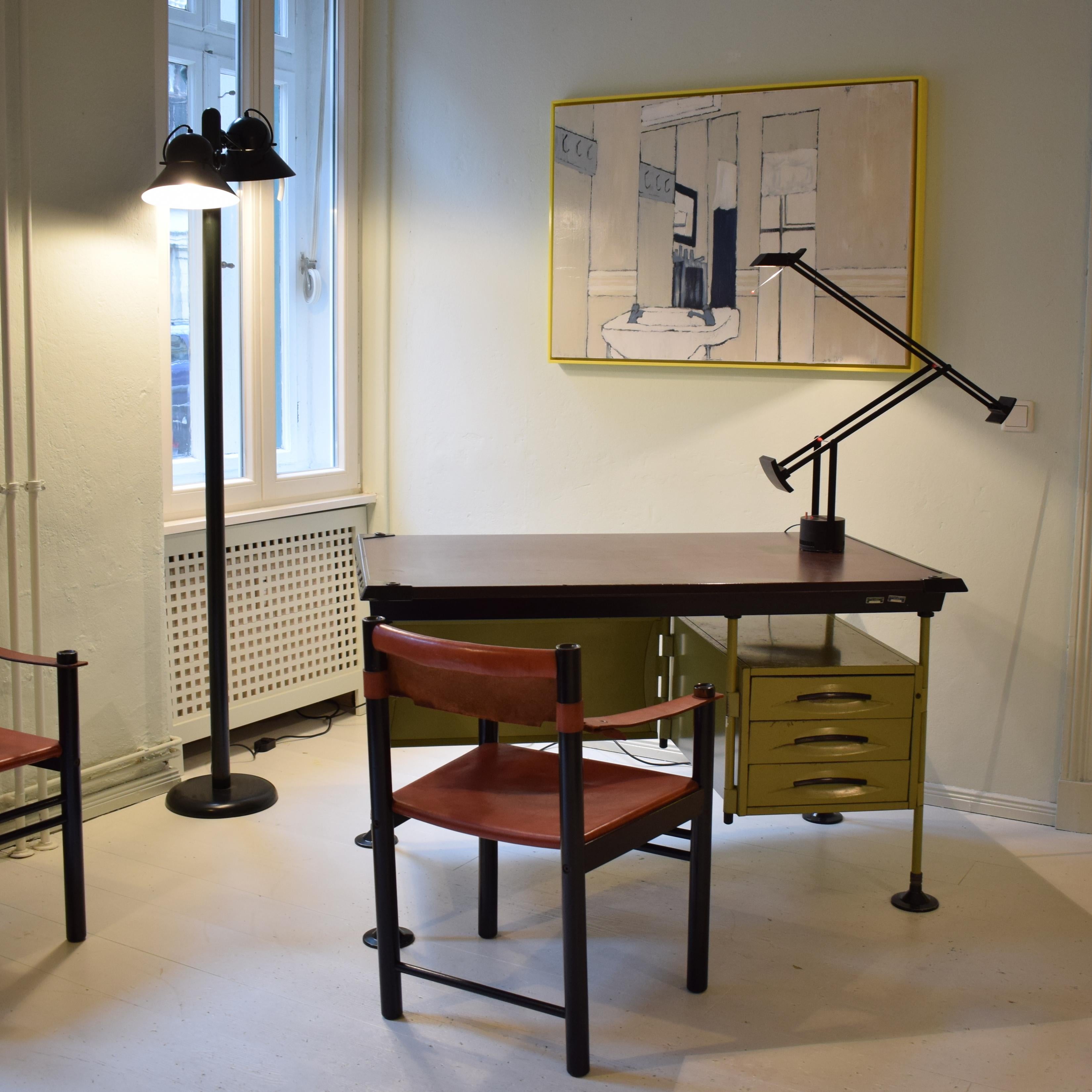 Midcentury Italian Modernist Desk Spazio by Studio BBPR for Olivetti ...