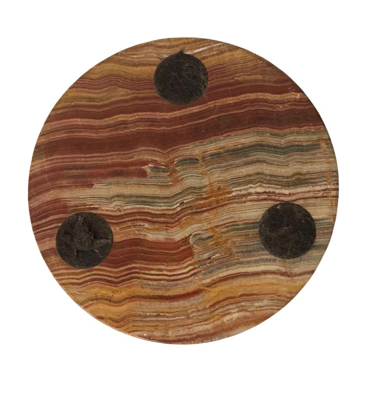 Mid-Century Italian Onyx Vase For Sale at 1stDibs