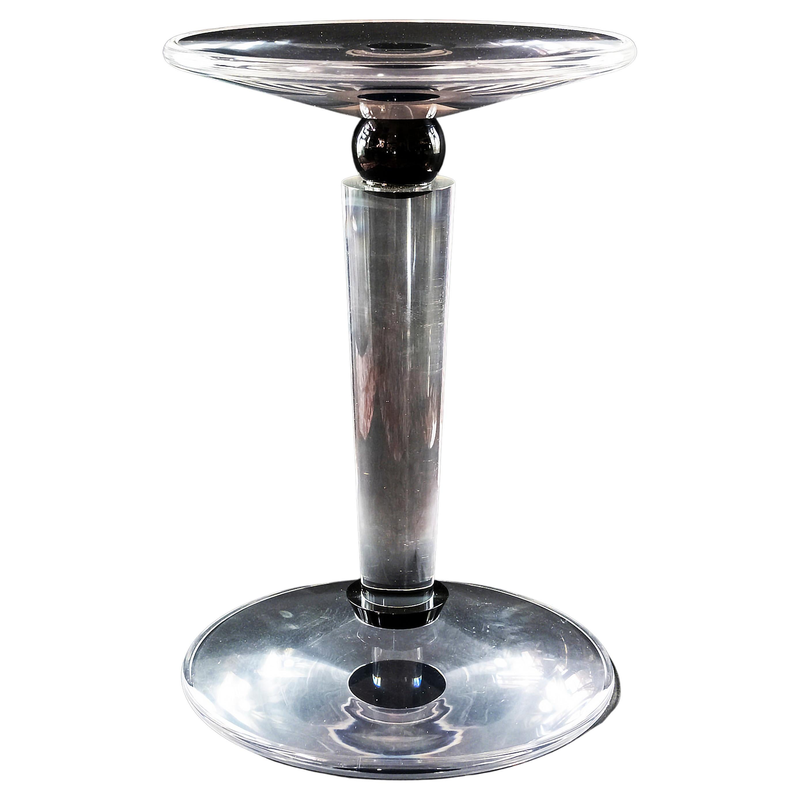 Mid-Century Italian Plexiglass Pedestal/Column/Table Base/Leg For Sale ...