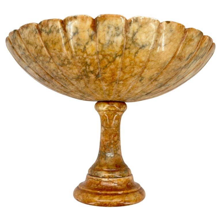 Mid-Century Italian Red Marble Centerpiece Fruit Bowl Stand For Sale at ...