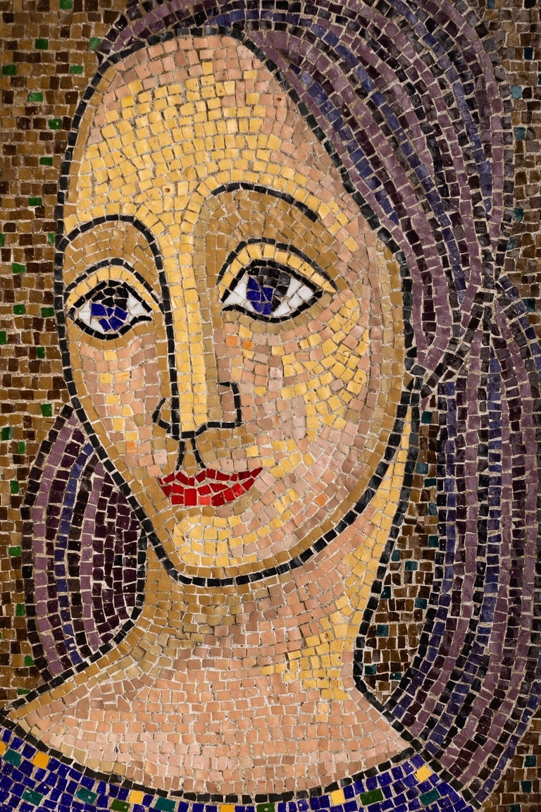 Midcentury Italian Style Mosaic Art Panel at 1stDibs