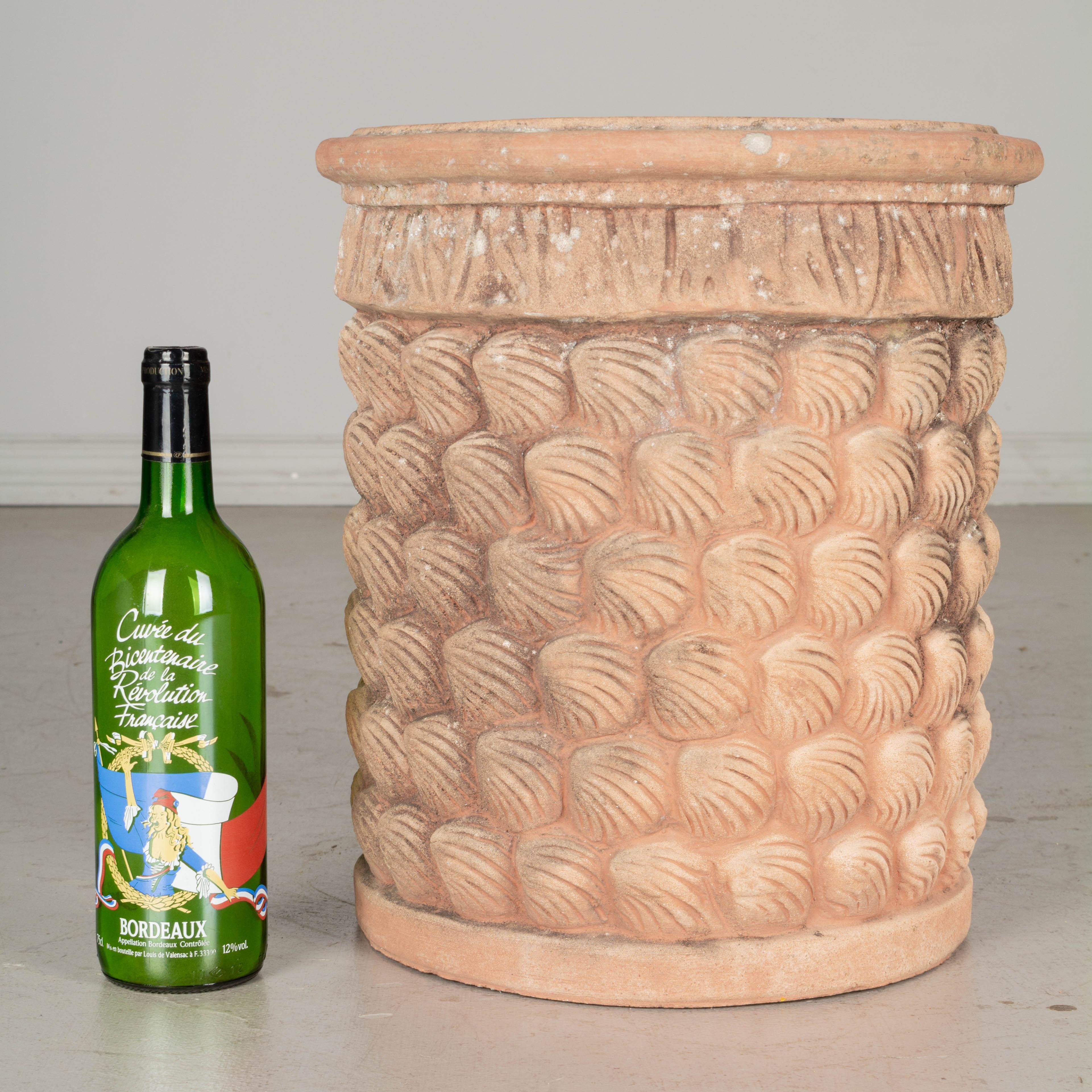 Midcentury Italian Terracotta Garden Stools Pair at 1stDibs