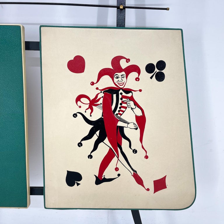 Mid-Century Italian Wall Mounted Coat Rack 'Joker' For Sale at 1stDibs