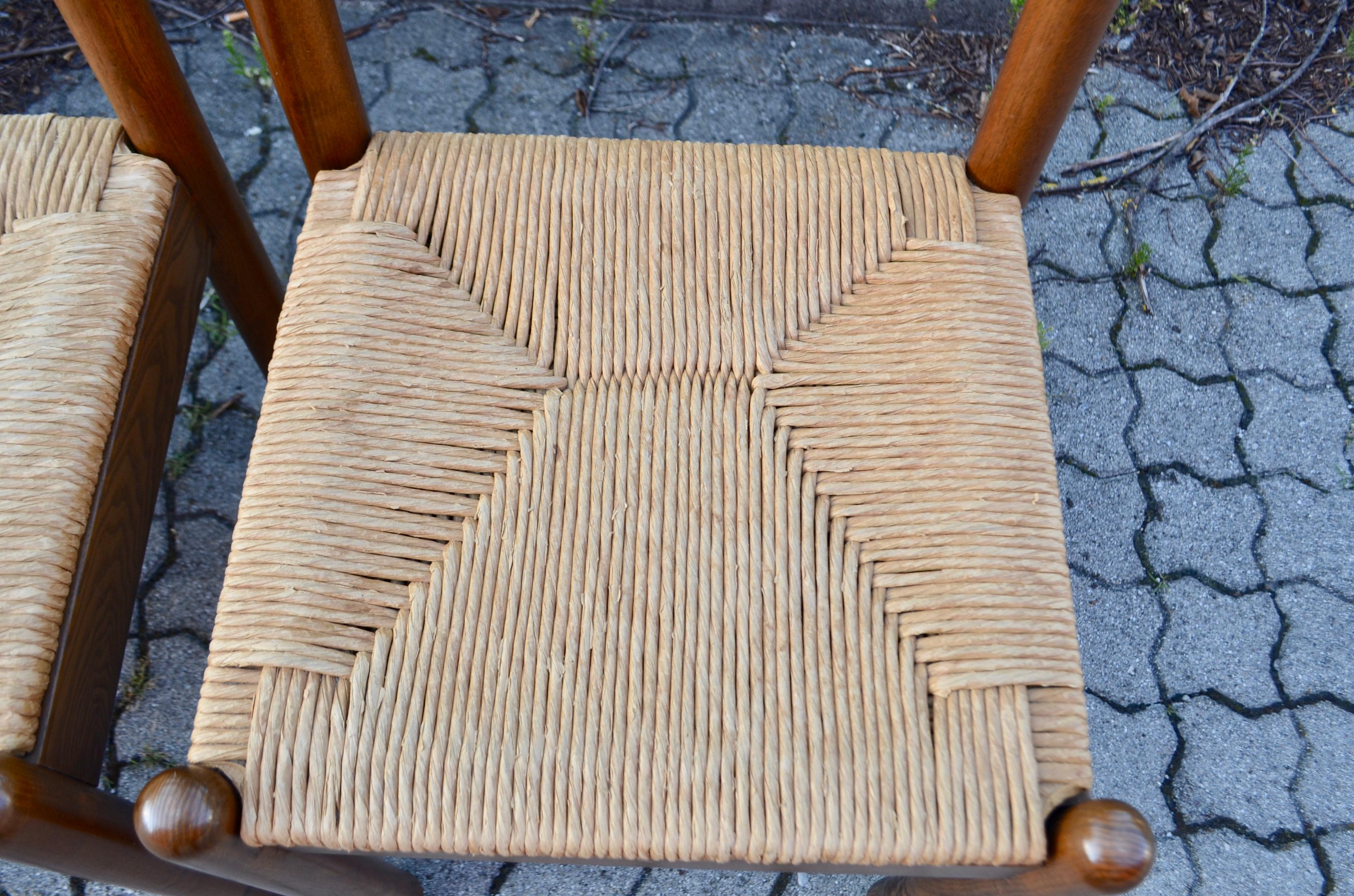 Mid Century Italy Dining 60er Chair Carimate Style Set of 4 For Sale at ...