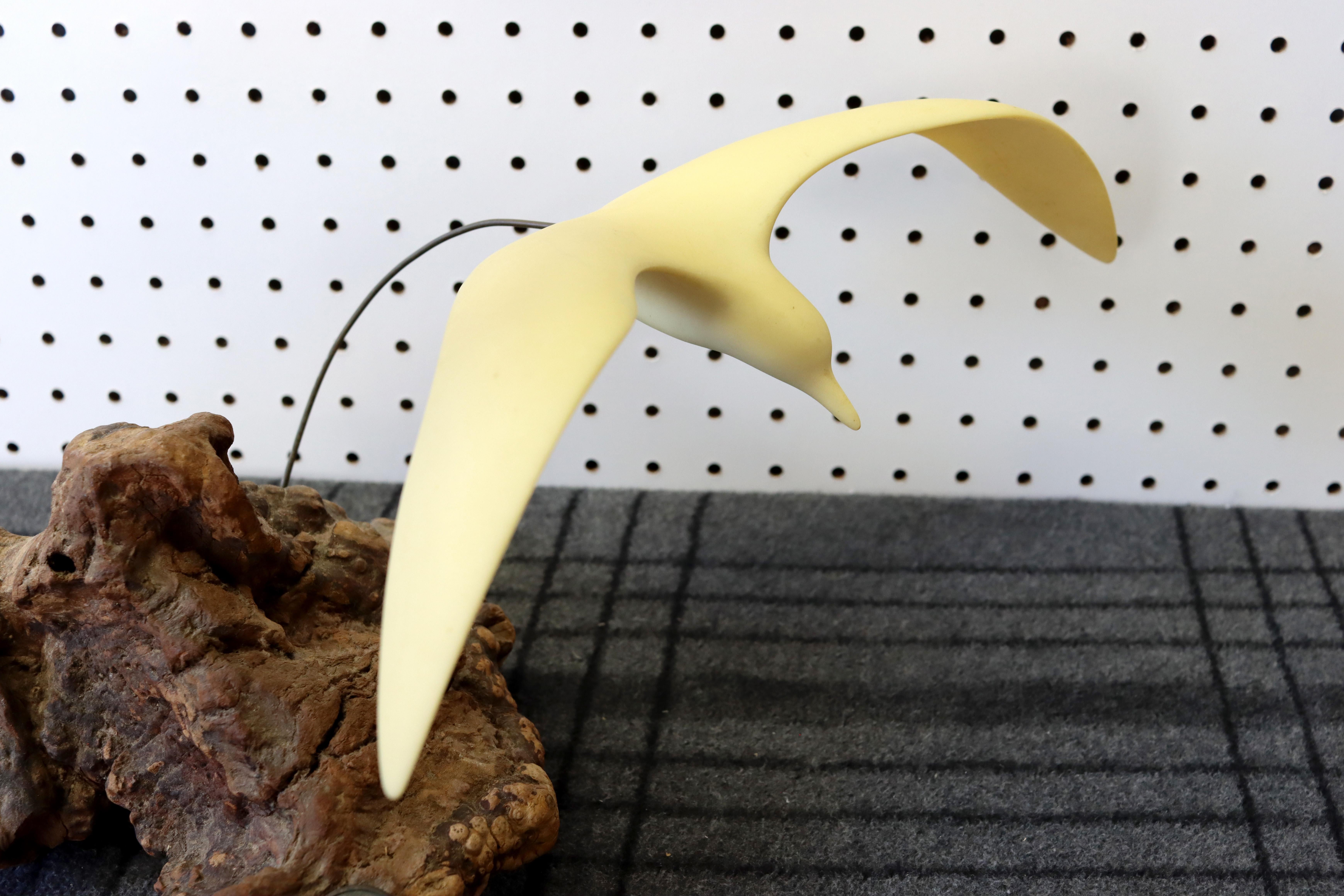 Midcentury John Perry Burlwood Seagull Sculpture For Sale at 1stDibs ...