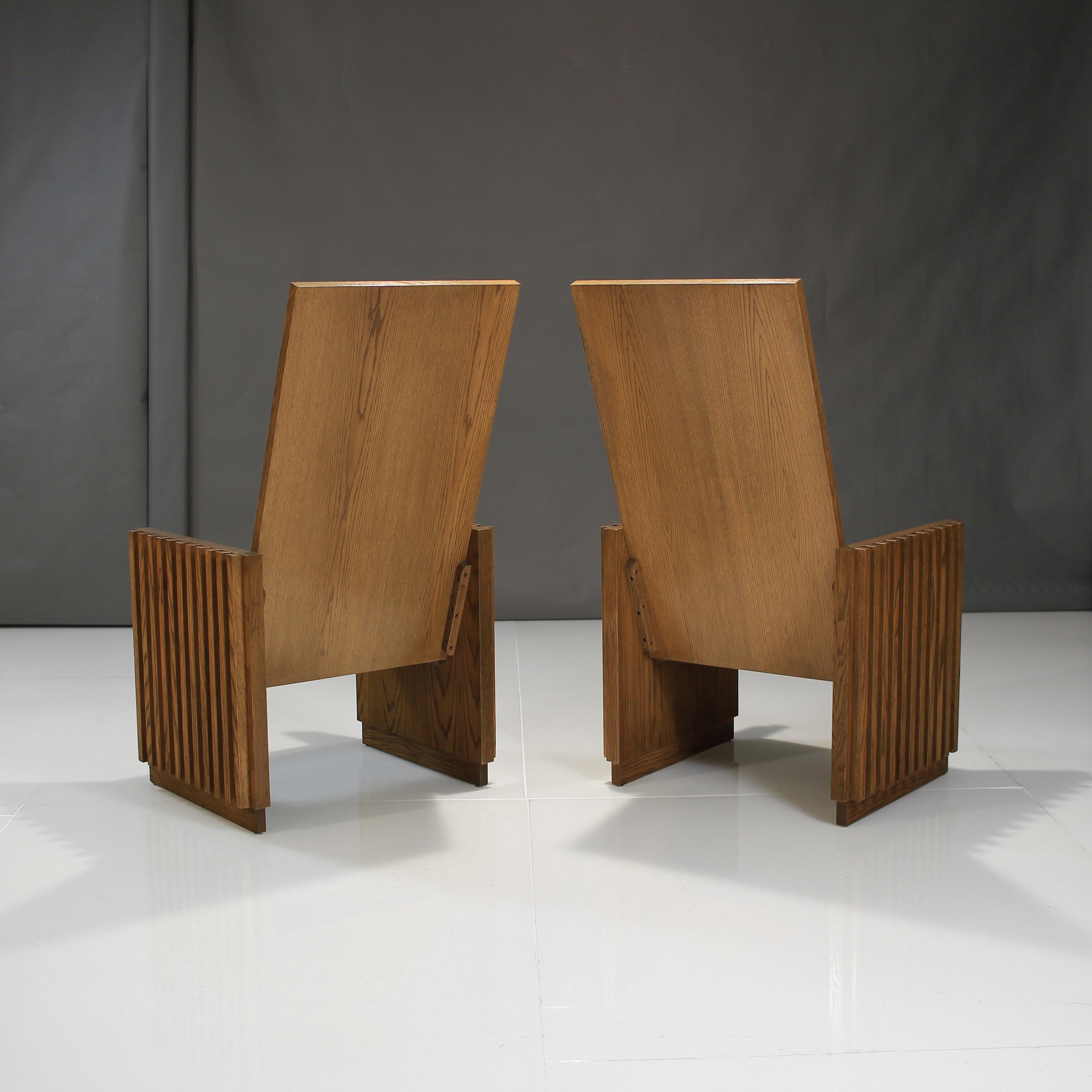 Mid Century Modern Club Chairs in Oak For Sale at 1stDibs | king and ...