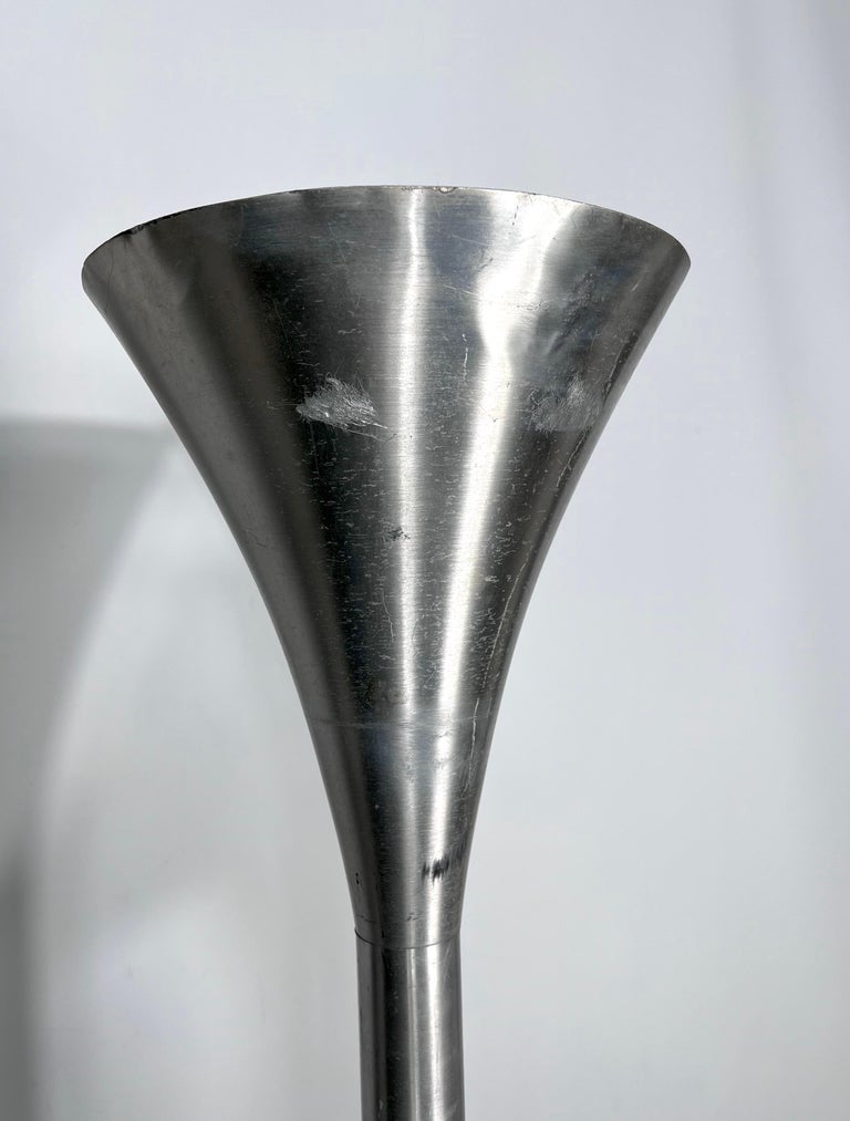 Mid-Century Labeled Aluminum Luminator Floor Lamp by Stilux Milano For ...