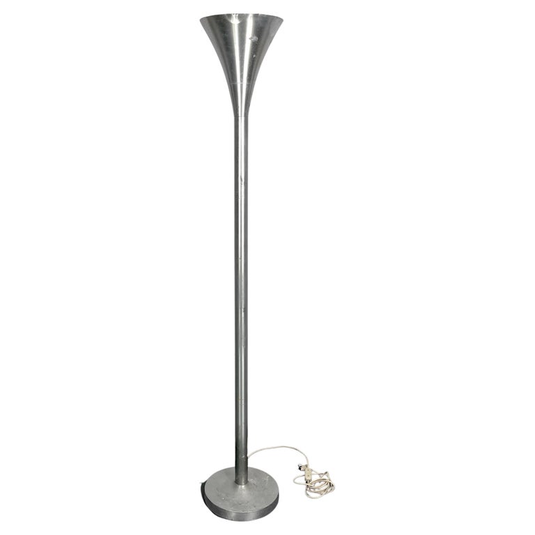 Mid-Century Labeled Aluminum Luminator Floor Lamp by Stilux Milano For ...