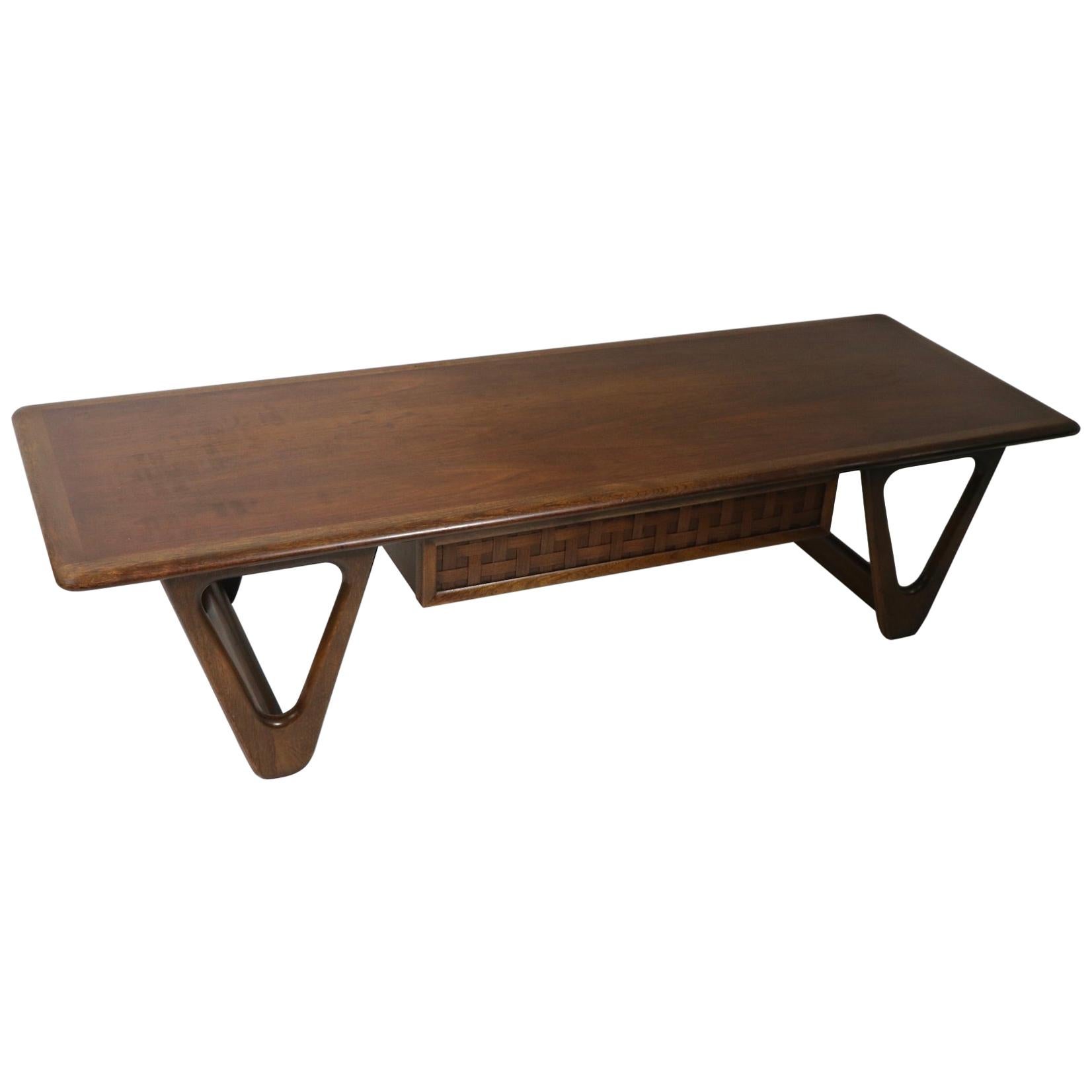 Mid Century Lane Perception Coffee Table by Warren Church at 1stDibs