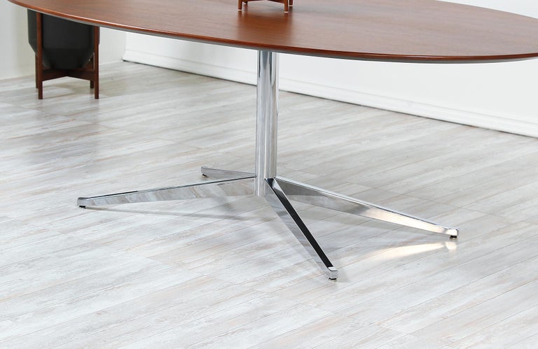 Midcentury Large Executive Desk or Dining Table by Florence Knoll at ...