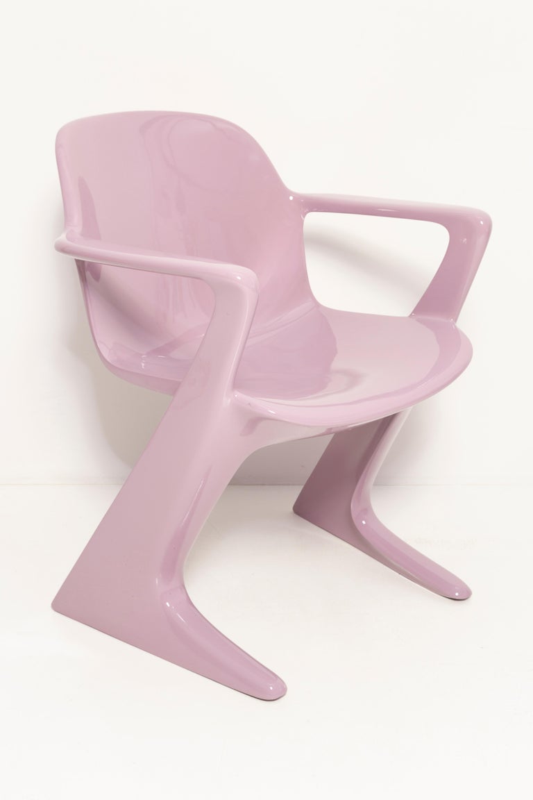 Mid Century Lavender Kangaroo Chair Designed by Ernst Moeckl, Germany ...
