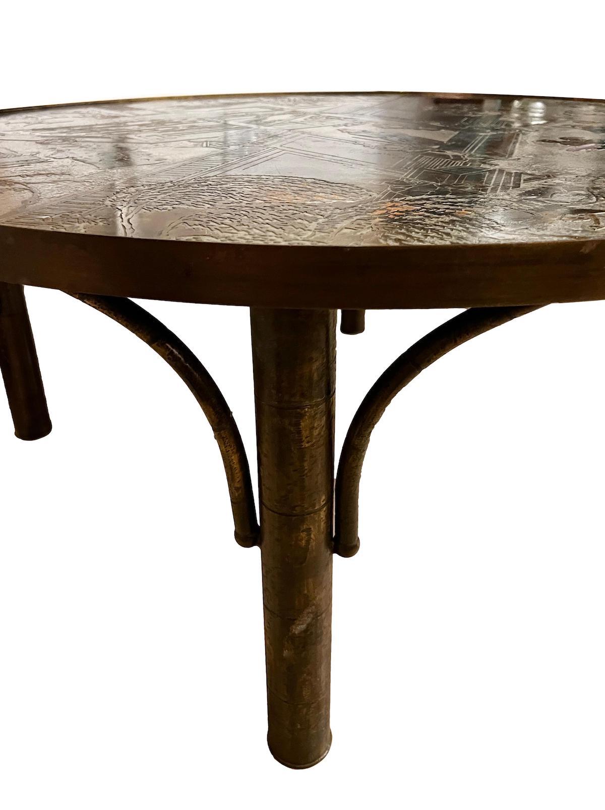 Mid Century Laverne Table For Sale at 1stDibs
