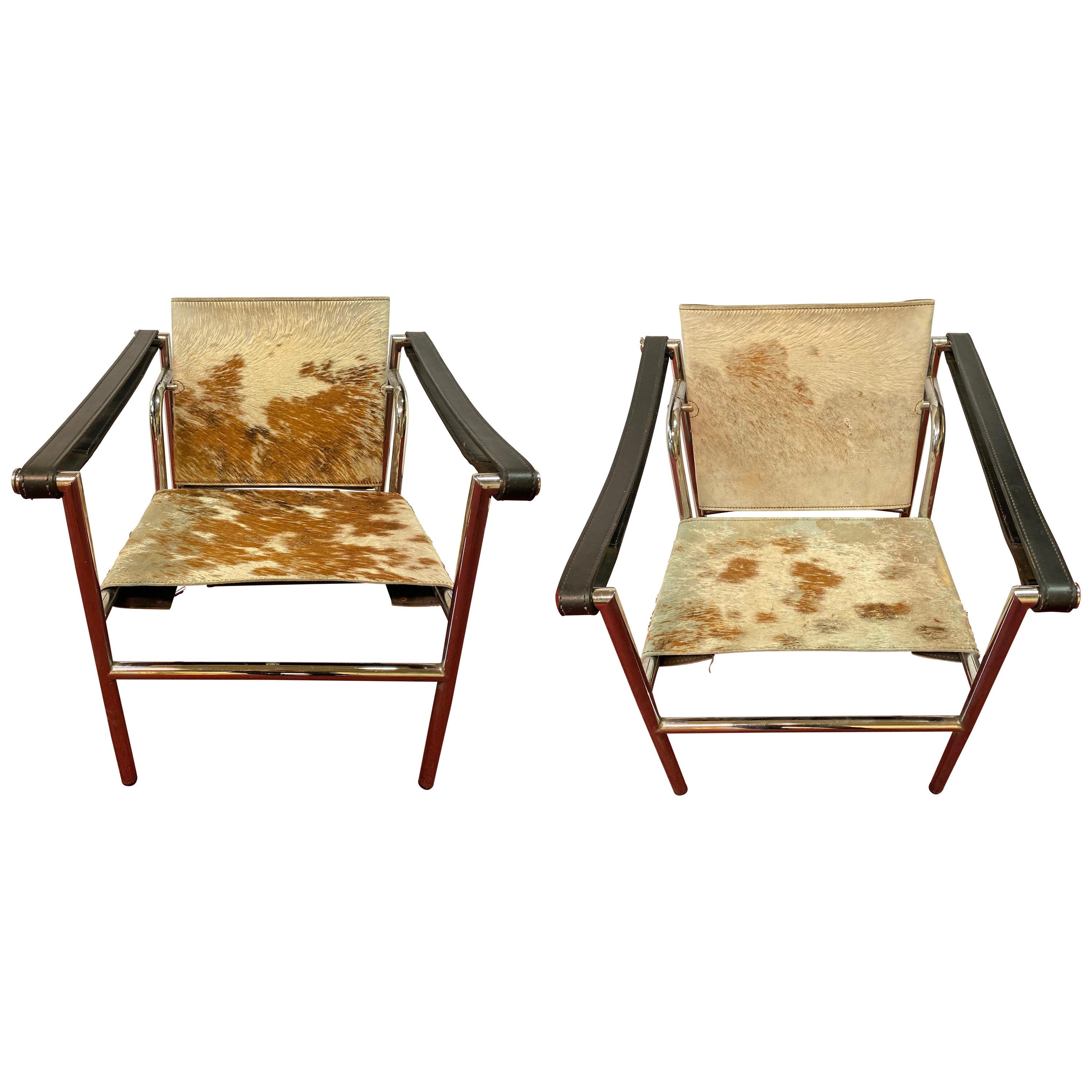 Leather and Chrome Arm Chair For Sale at 1stDibs