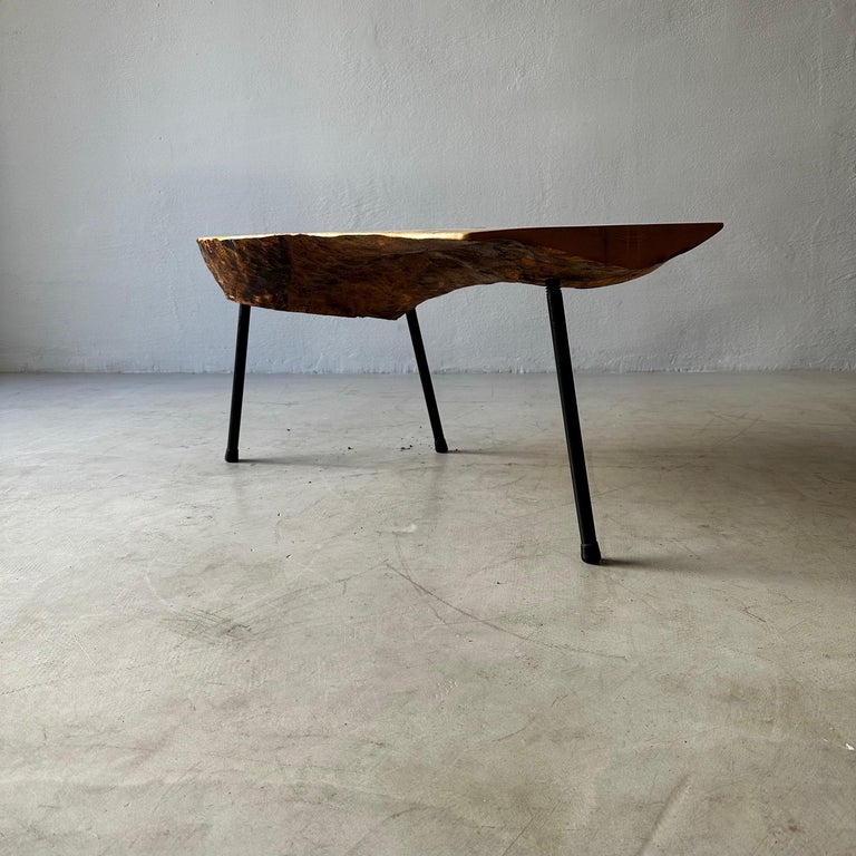 Midcentury Live Edge Tree Trunk Table, Austria, 1965 For Sale at 1stDibs