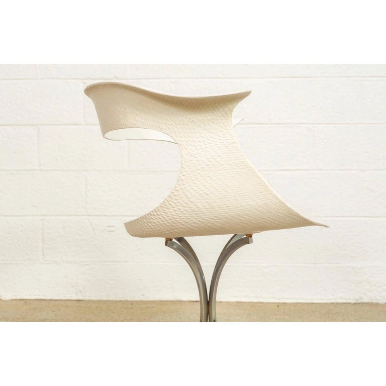 Midcentury 'Lotus' armchair in Fiberglass by Erwine and Estelle Laverne ...