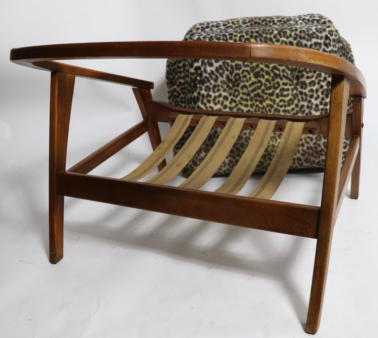 Mid Century Lounge Chair att. to Murphy Miller at 1stDibs