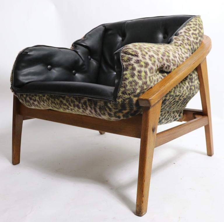Mid Century Lounge Chair att. to Murphy Miller at 1stDibs