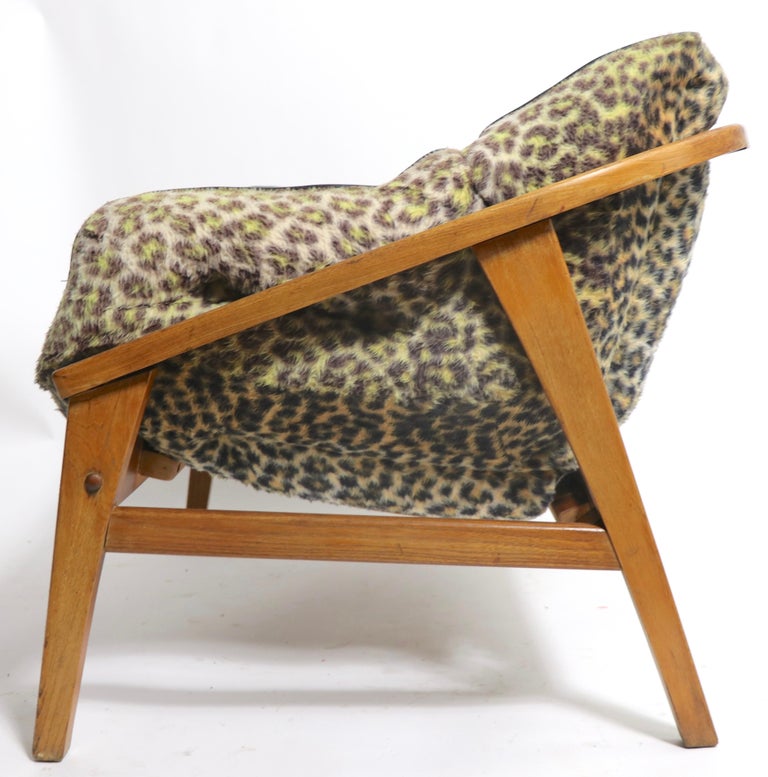 Mid Century Lounge Chair att. to Murphy Miller at 1stDibs