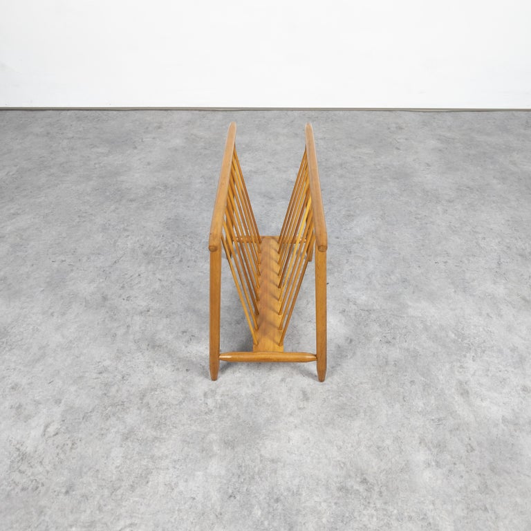 Mid Century magazine rack from ULUV For Sale at 1stDibs