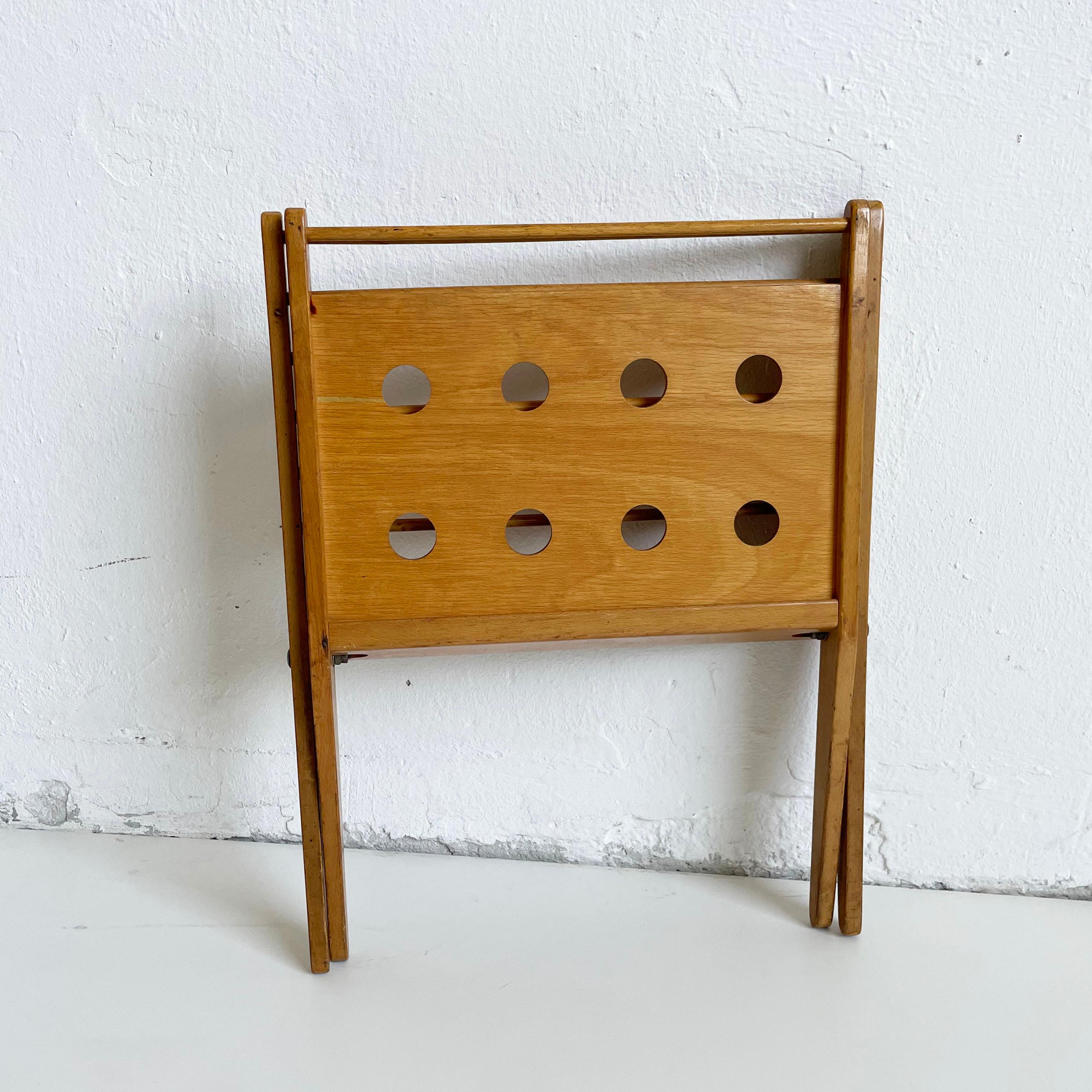 Midcentury Magazine Rack, Rare Model by Niko Kralj for Stol Kamnik ...