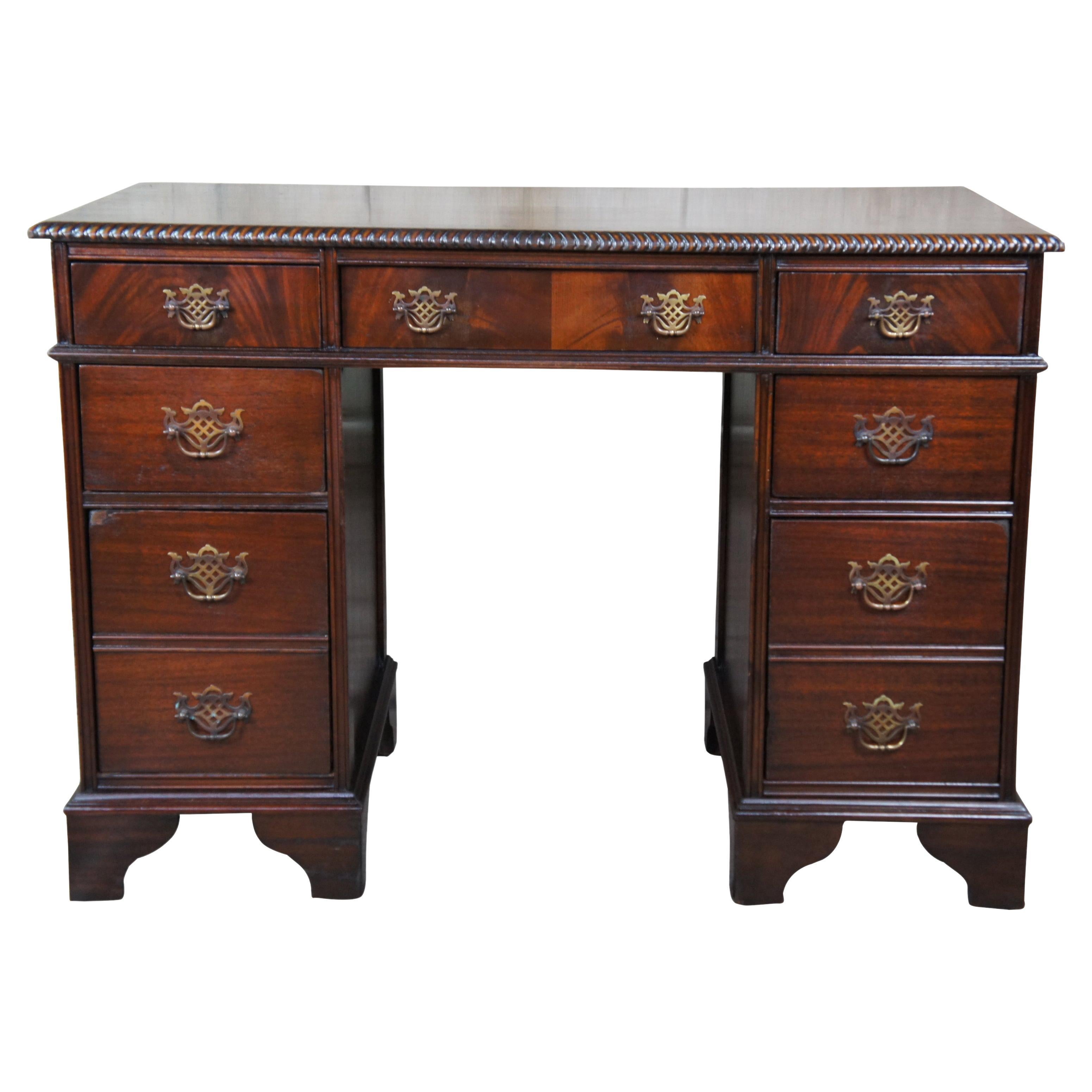 18th Century Mahogany Library Writing Table in the manner of Thomas ...