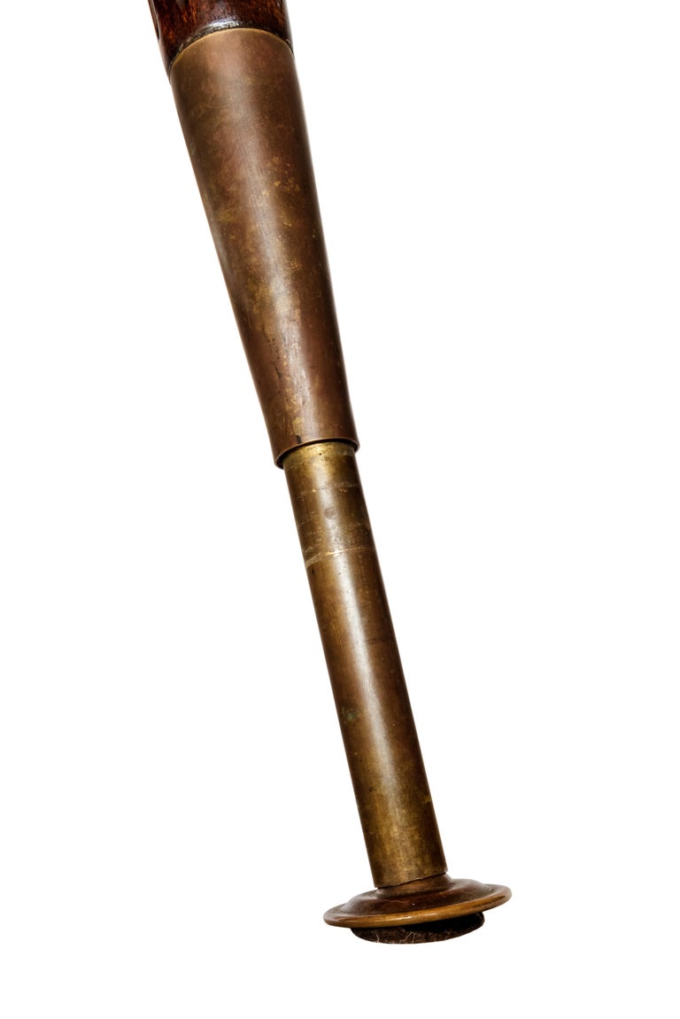 Midcentury Mahogany Extendable Lifting Table, Resopal Glass Plate, Ilse ...