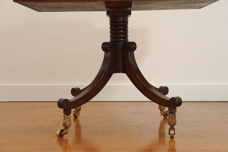 Mid-Century Mahogany Magazine Stand/Side Table For Sale at 1stDibs