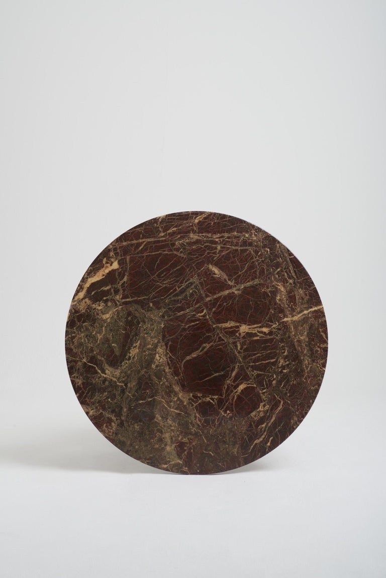 Mid-Century Marble Top Coffee Table For Sale at 1stDibs