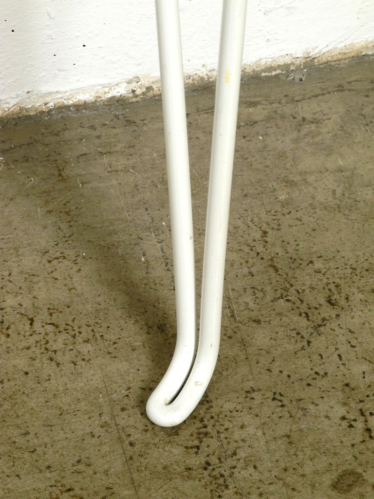 Midcentury Matal Wall Console Table with Glass Shelf, Münchner ...