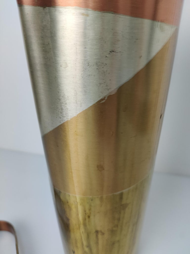 Mid Century Mexican Pitcher by Metales Casados at 1stDibs