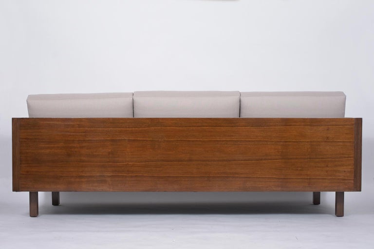 Midcentury Milo Baughman Style Sofa at 1stDibs