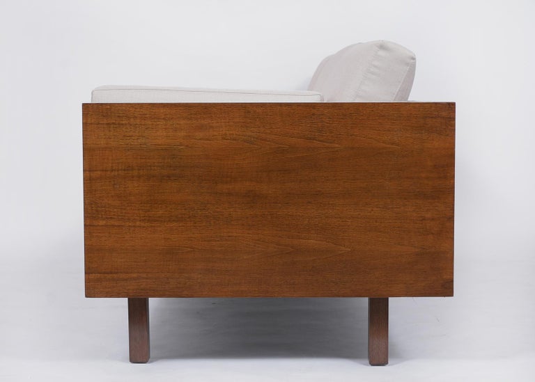 Midcentury Milo Baughman Style Sofa at 1stDibs