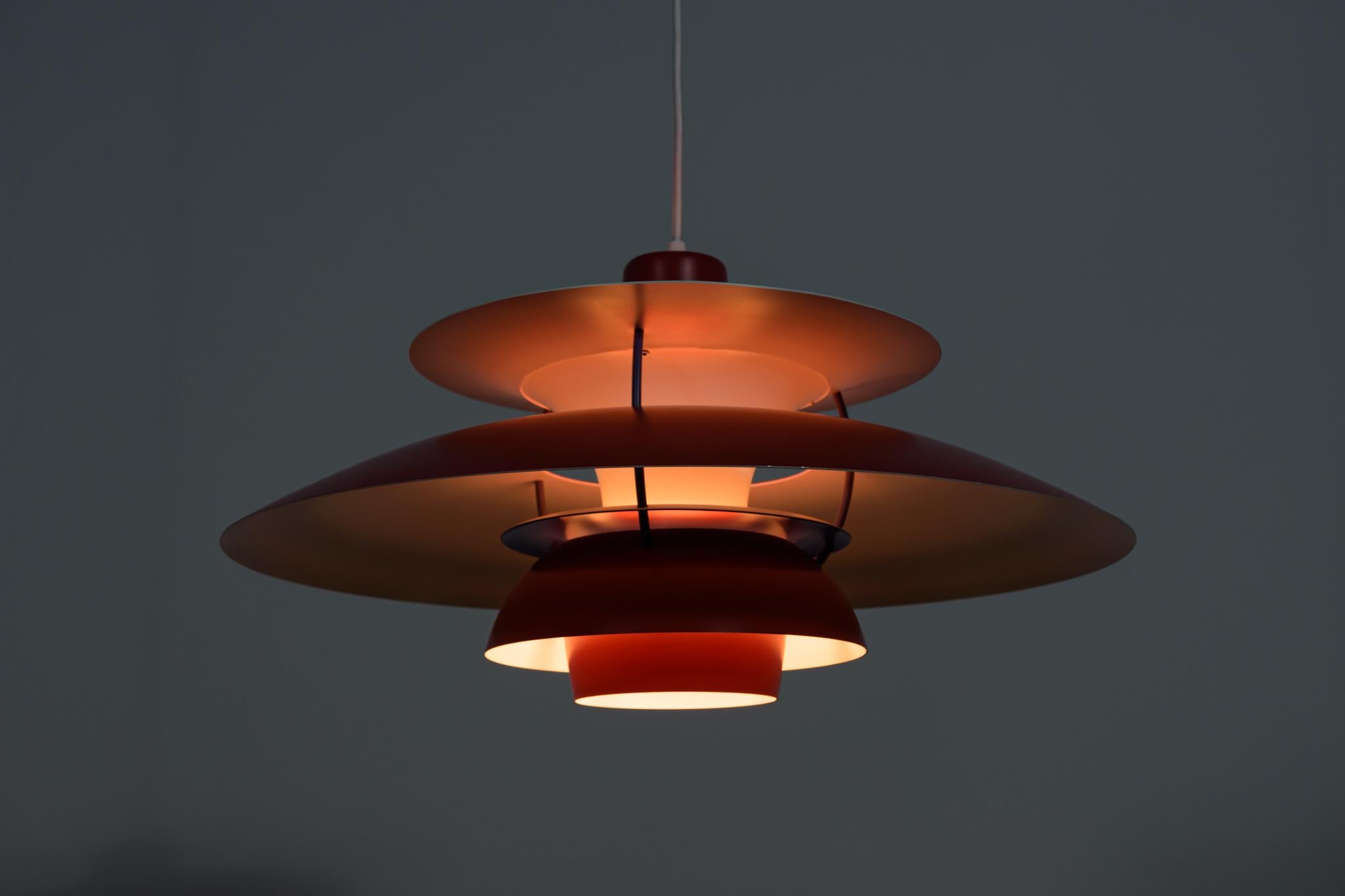 Mid-Century Model PH5 Pendant Lamp by Poul Henningsen for Louis Poulsen ...