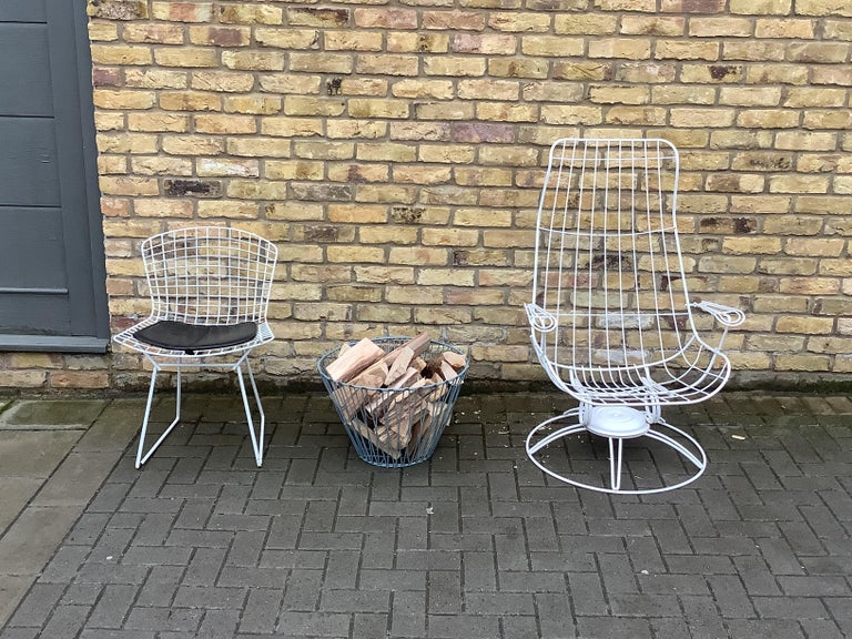 Mid-Century Modern 1950s Homecrest Riviera Siesta Swivel Rocker Lounge ...